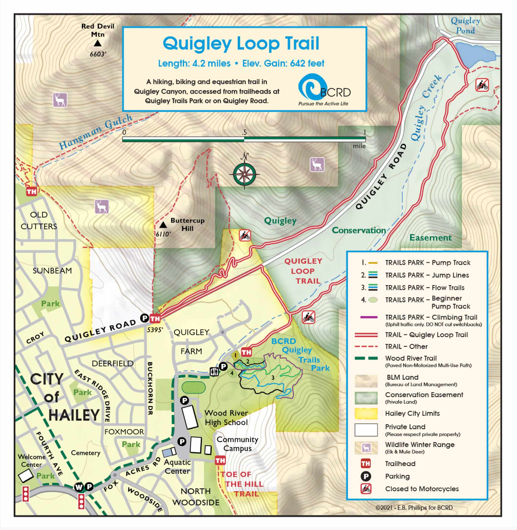 Quigley Trails Park - BCRD
